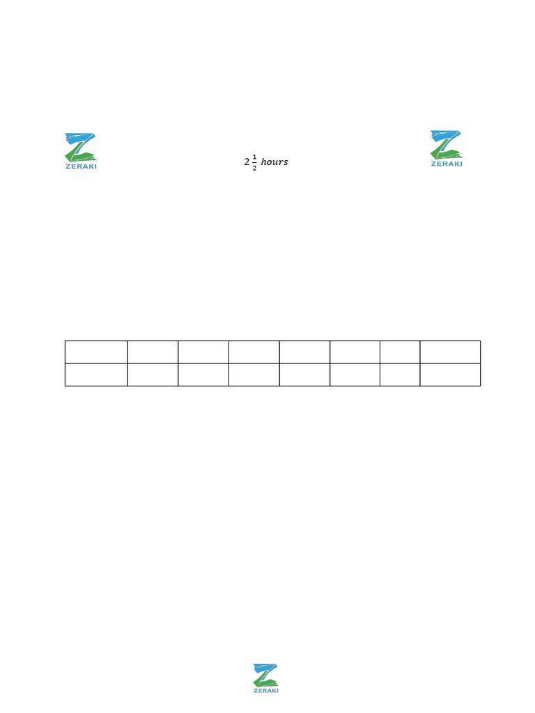Zeraki Form 3 CRE Term 3 Exam Paper | PDF | Jesus | Baptism