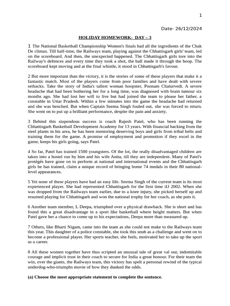 English assignment | PDF