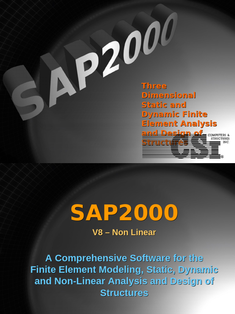 Three Dimensional Static And Dynamic Finite Element Analysis And Design Of Structures Pdf