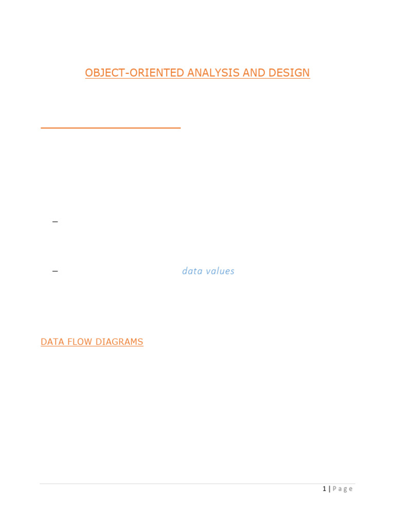 Week 3 - OOAD - Functional Modelling | PDF | Computing | Information Technology