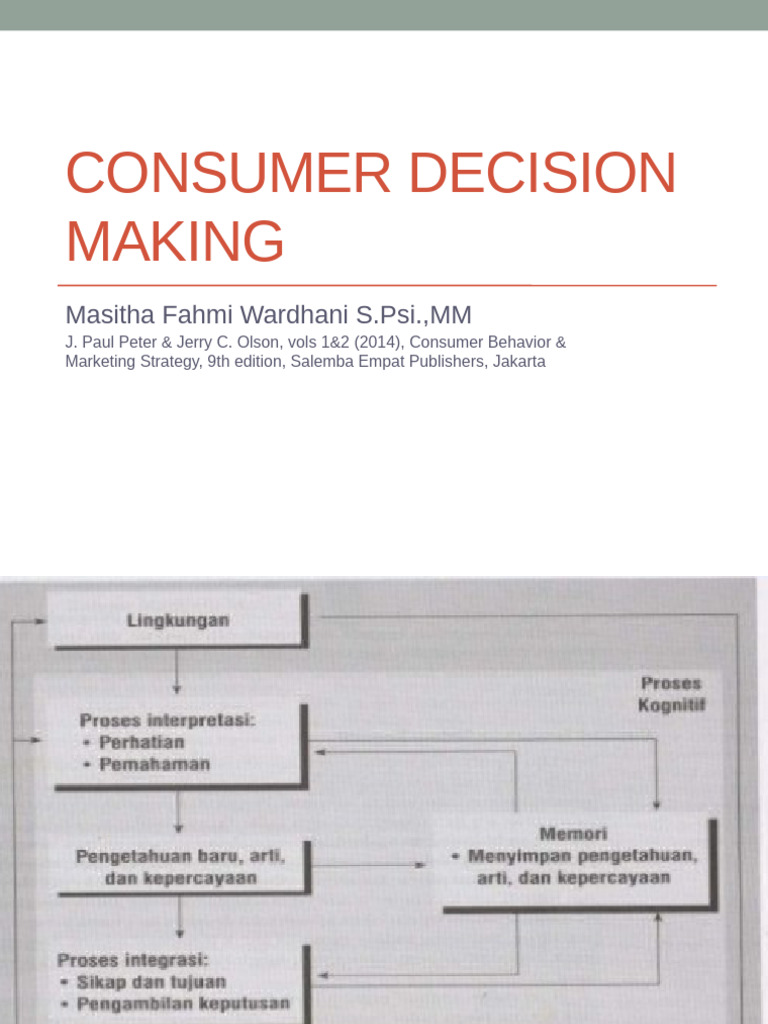 CHAPTER 6 Consumer Decision Making | PDF | Behavior | Marketing
