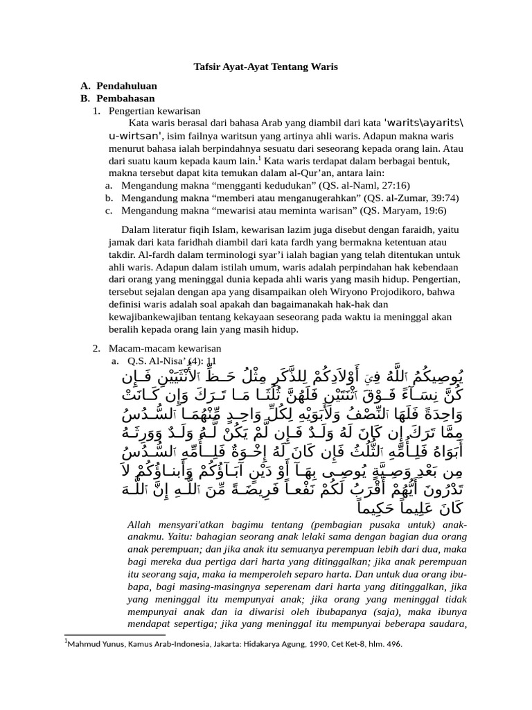 Tafsir Ayat Pak AZAM | PDF
