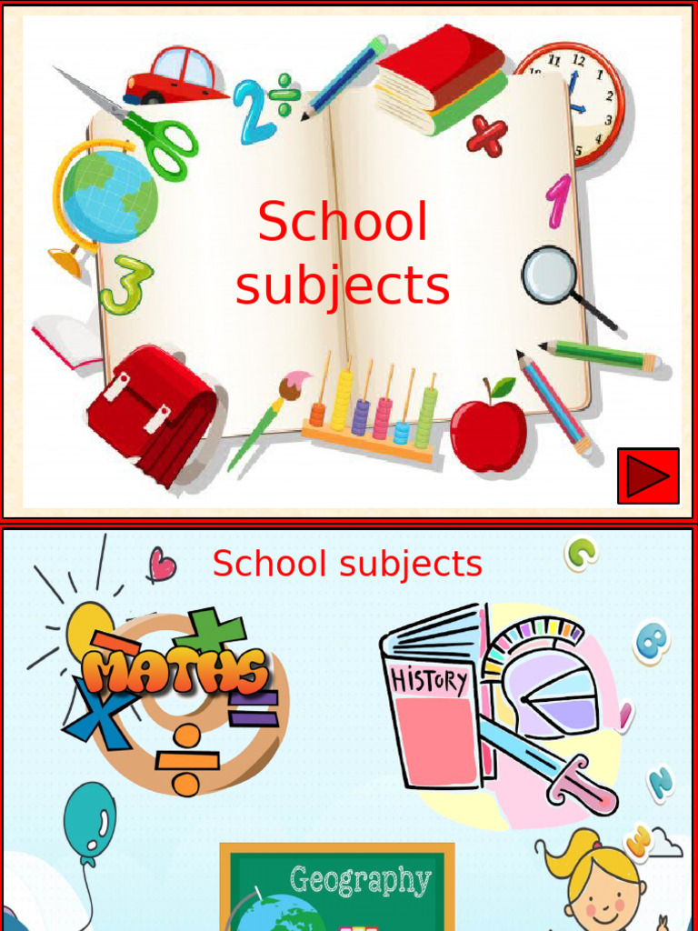 School Subjects (6th Form) | PDF | Science