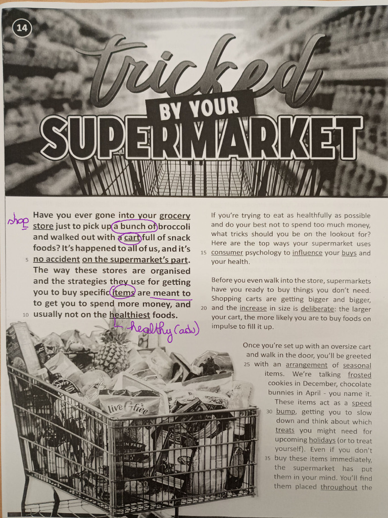 Supermarket 1 | PDF