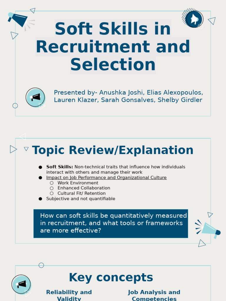 Measuring Soft Skills in Recruitment | PDF | Artificial Intelligence ...