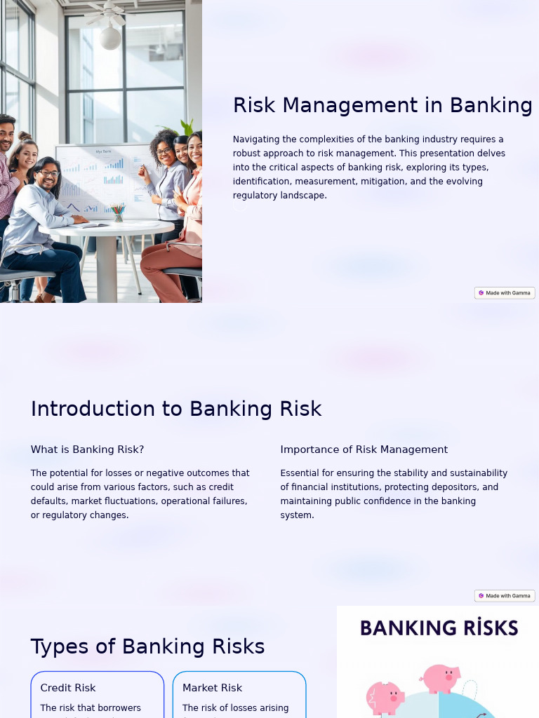 Banking Risk Management Strategies | PDF | Risk | Risk Management