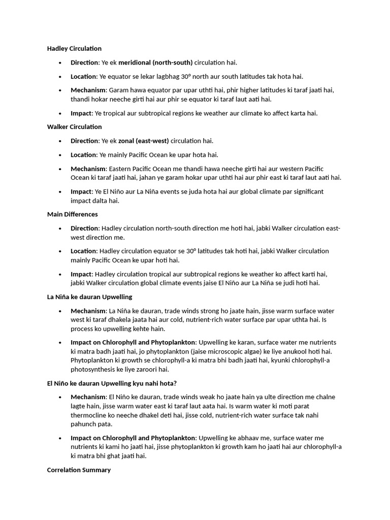 Hadley Circulation, HFC | PDF | Chlorofluorocarbon | Particulates