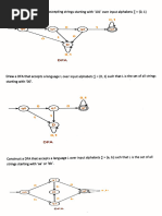 DFA Solved Examples | PDF | String (Computer Science) | Computer Science