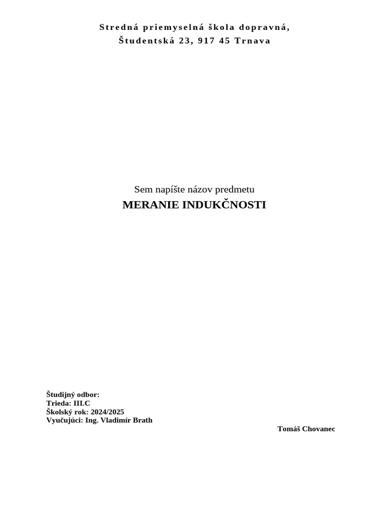 Tomas Chovanec | PDF