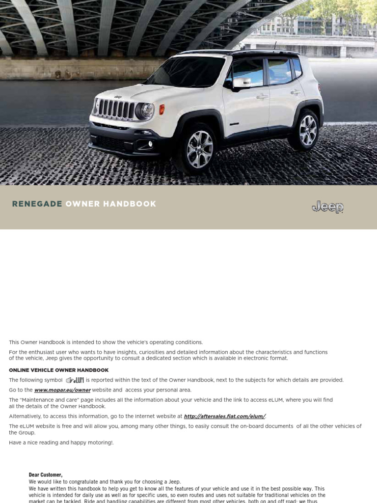 57 609 Renegade 603.85.069 en 01 10.19 L LG | PDF | Trunk (Car) | Manual Transmission