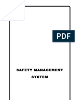 SMS Manual Template | PDF | Safety | Risk Management