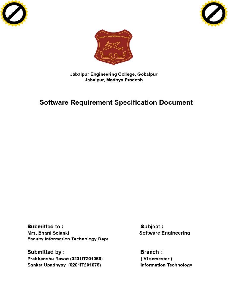 1 SRS - SE WorkAtDash | PDF | Usability | Client–Server Model