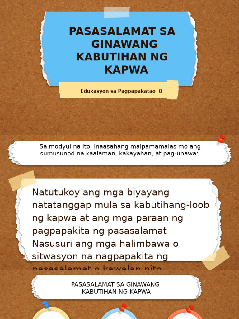 Q3 Esp 8 Lesson 1 | PDF