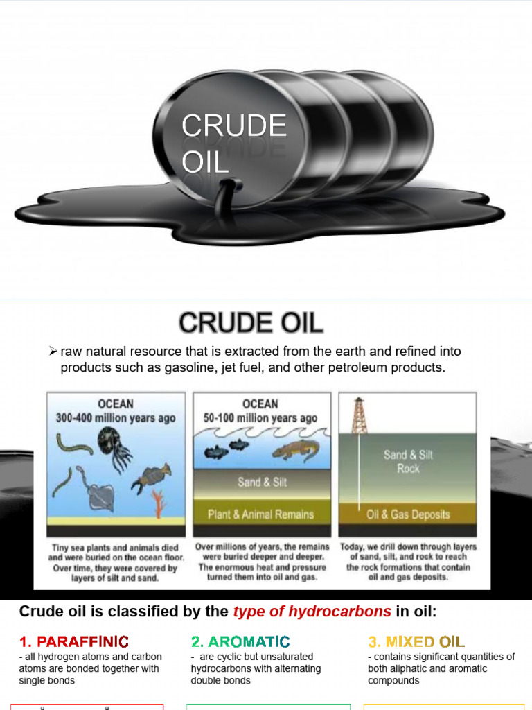 CRUDE OIL_PDF | PDF | Petroleum | Fuels