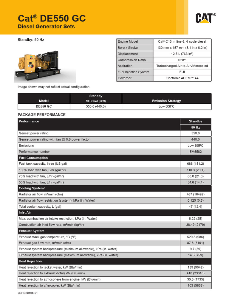 DE550GC NSA SPEC SHEET | PDF | Mains Electricity | Power Supply