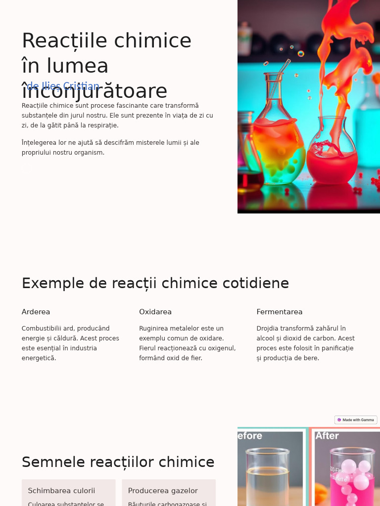 Reactii Chimice | PDF