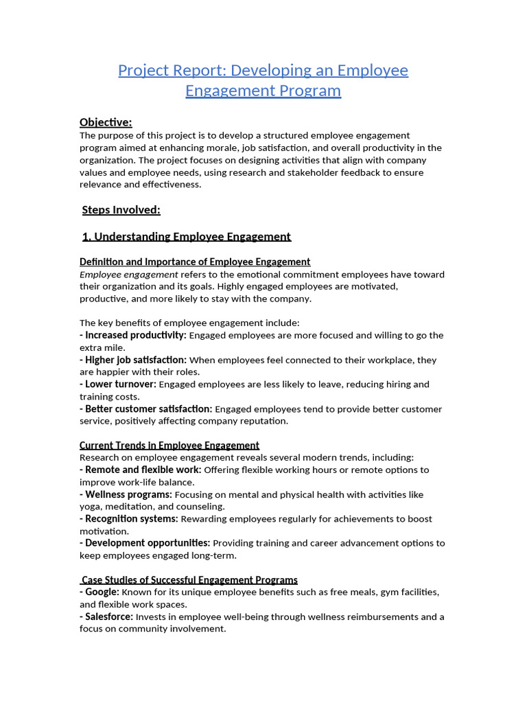 Minor Project Report | PDF | Employment | Job Satisfaction