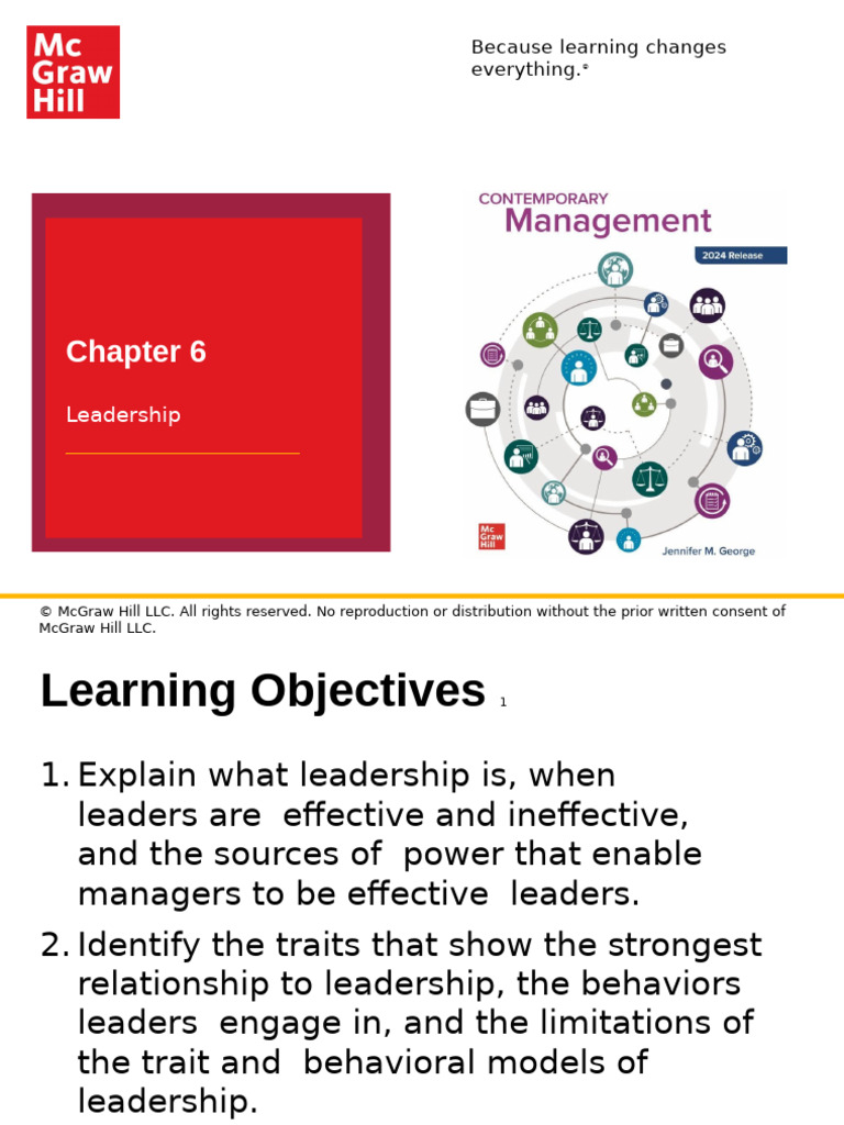 Chapter_6_Jones_CM_2024_release_Ch06_Accessible_PPT_Revised | PDF | Leadership | Leadership