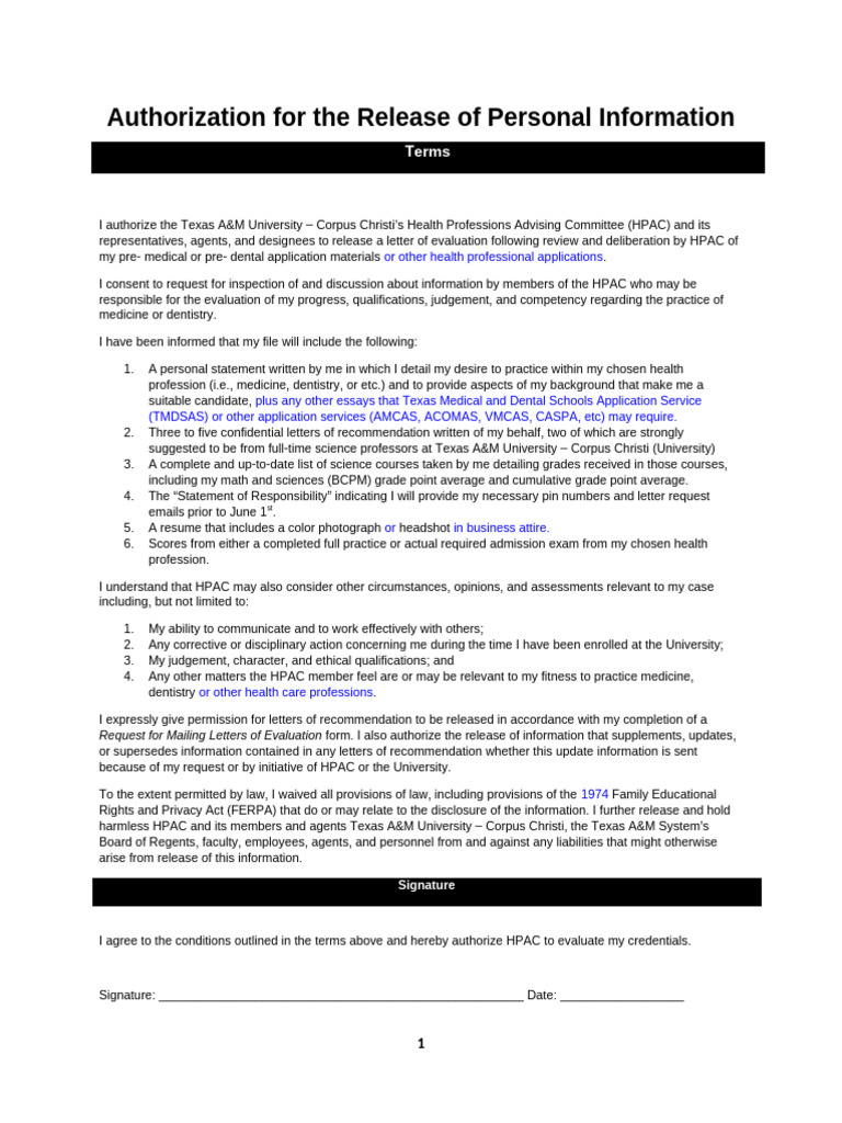authorization-form 2 | PDF