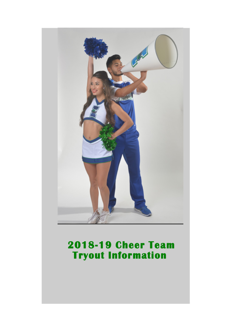 Islander 2018 2019 Cheer Tryout Packet | PDF | Cheerleading | Indemnity