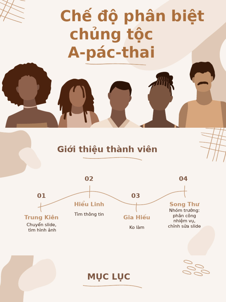 Bài trình ĐL về chế độ phân biệt chủng tộc A-pác-thai | PDF