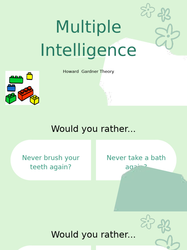 Multiple Intelligence | PDF