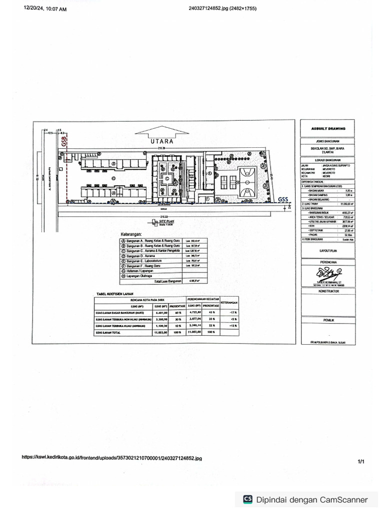 15.) IO Denah SMP | PDF