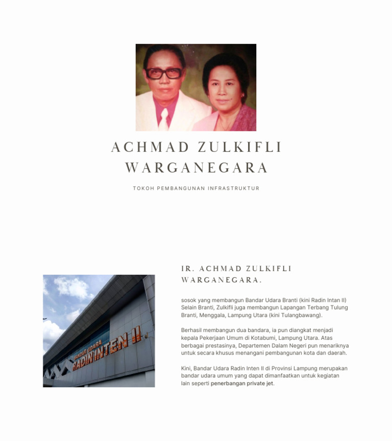 Achmad Zulkifli Warganegara | PDF