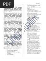 DİM 20 Sınaq Toplusu 9 - Cu Sinif | PDF