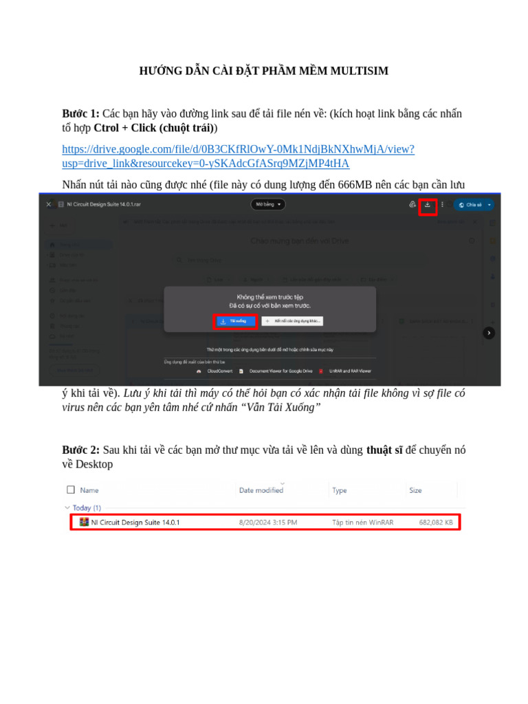 Hướng Dẫn Cài Đặt Multisim | PDF