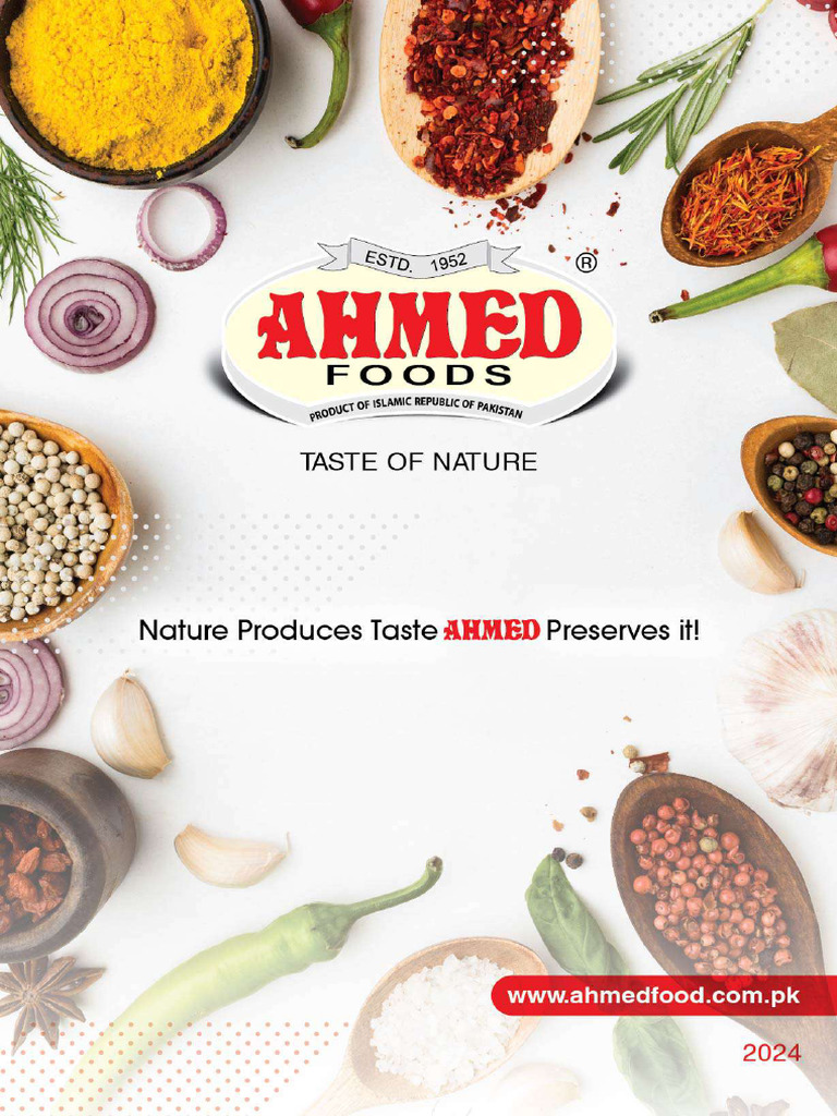 Ahmed Foods Catalog | PDF