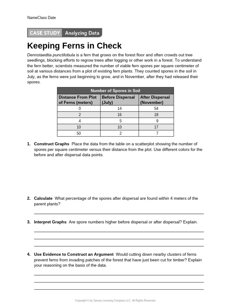 BIO CH22 Analyzing Data | PDF