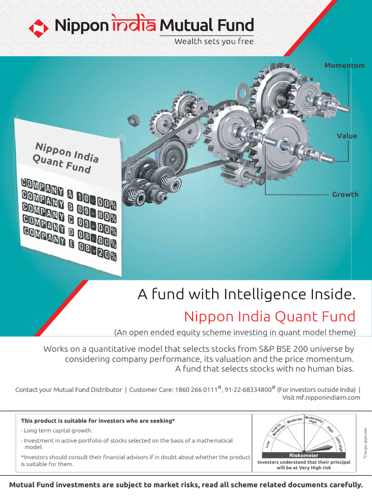 Nippon India Quant Fund May 2021 | PDF | Investing | Investment Management