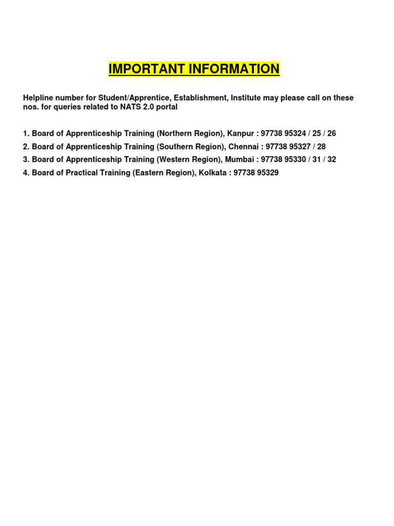 Helpline Info 03.04.24 | PDF