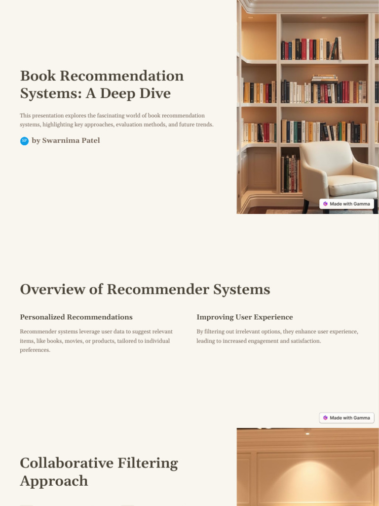 Book Recommendation Systems AI Pragya | PDF | Human Communication | Learning