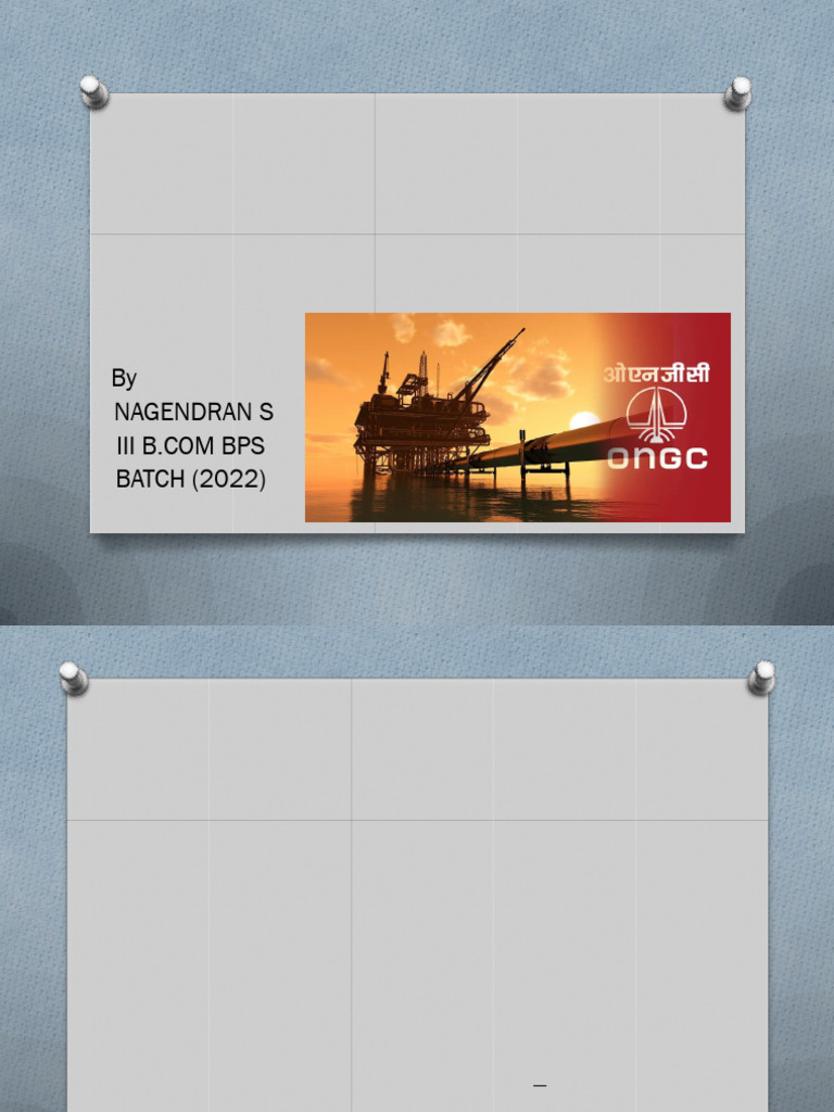 Financial Performance of ONGC Study | PDF