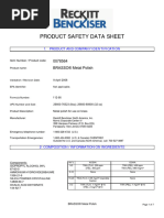 MSDS - BRASSO Metal Polish - Liquid | PDF | Safety | Occupational ...