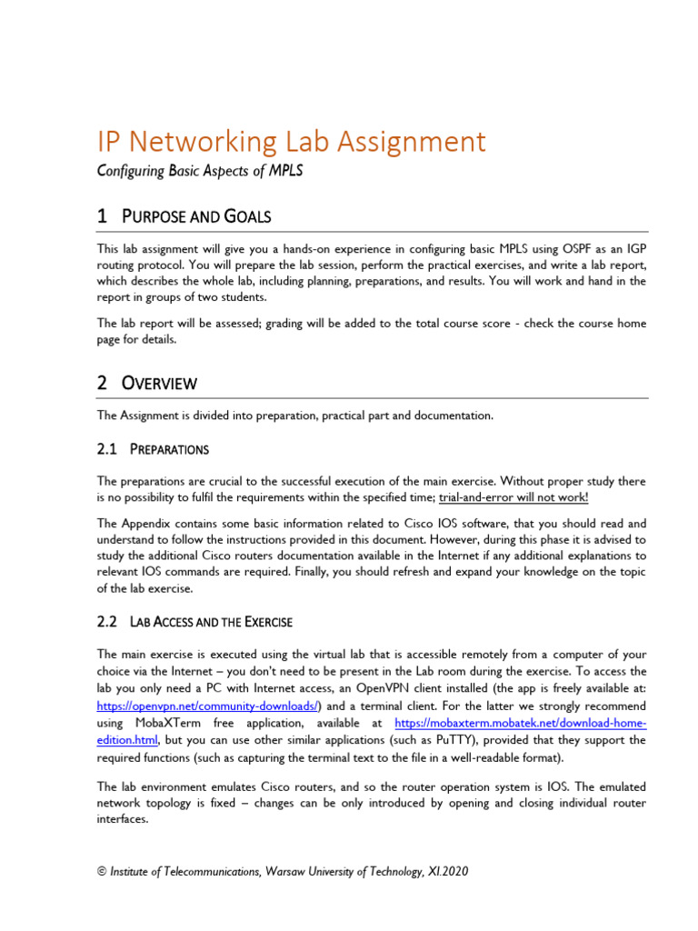 Iplab Mpls En | PDF | Networking | Multiprotocol Label Switching