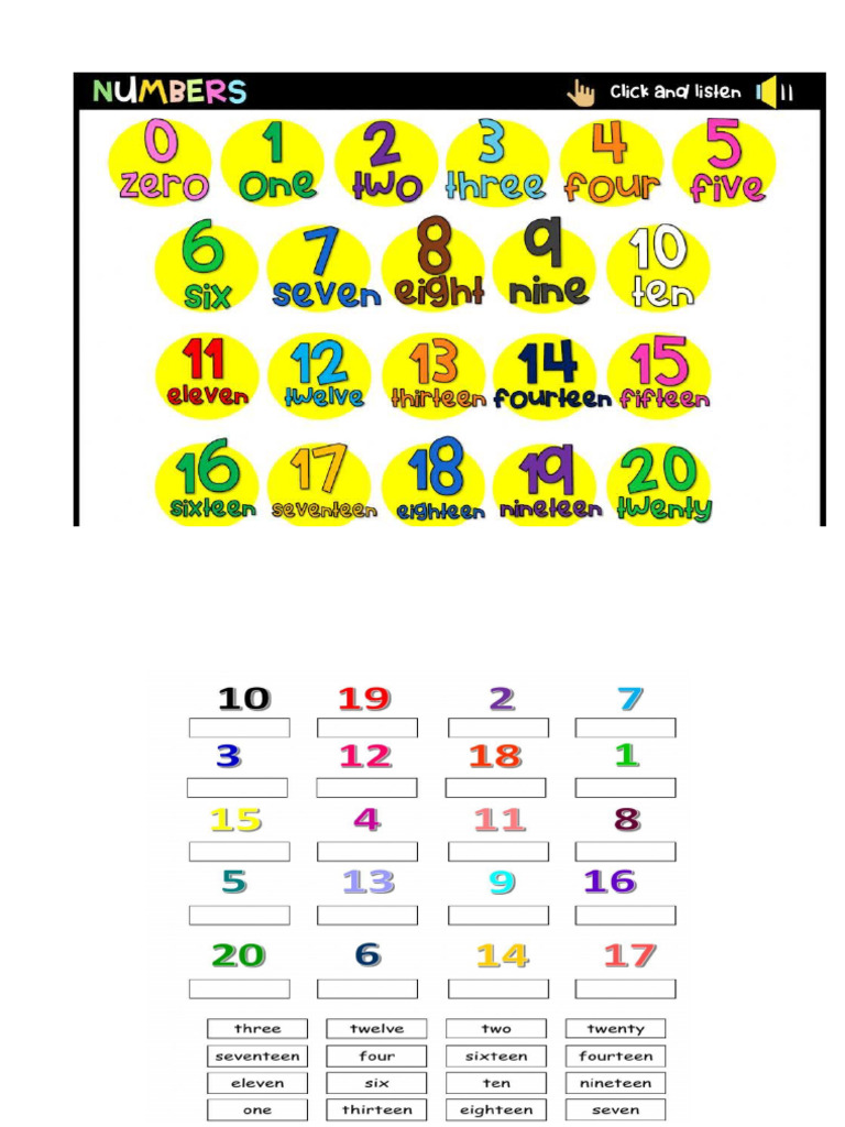 Numbers | PDF