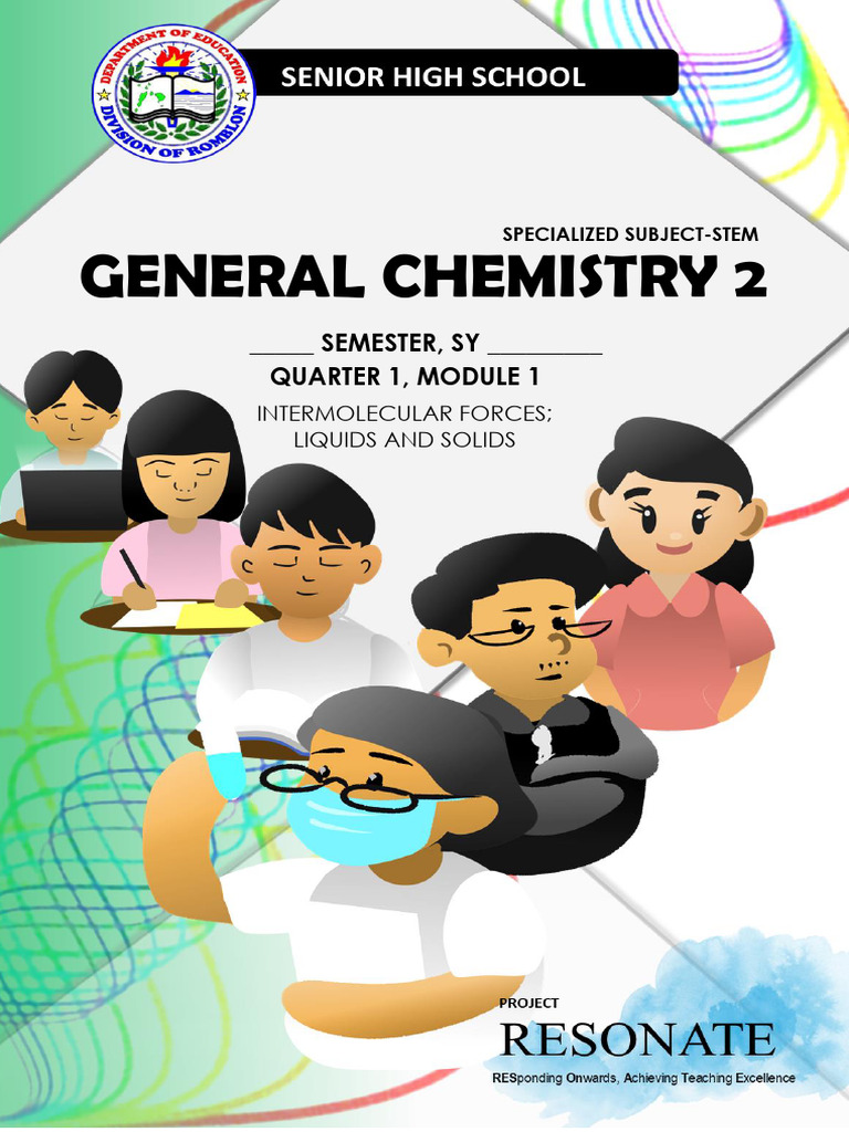 Q1 Module 1 Chemistry 2 | PDF | Ionic Bonding | Intermolecular Force