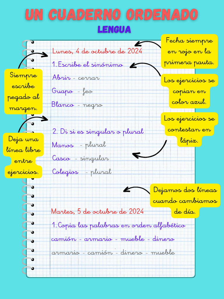 Un Cuaderno Ordenado | PDF