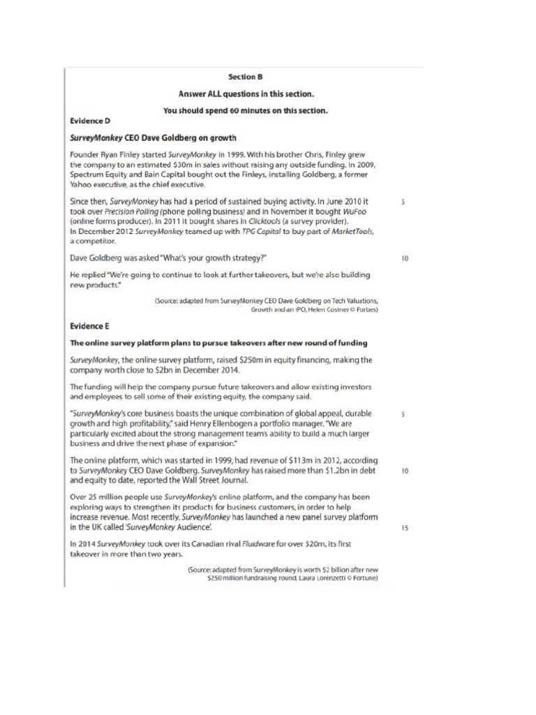 Survet Monkey_contigency Planning Growth Strategy | PDF