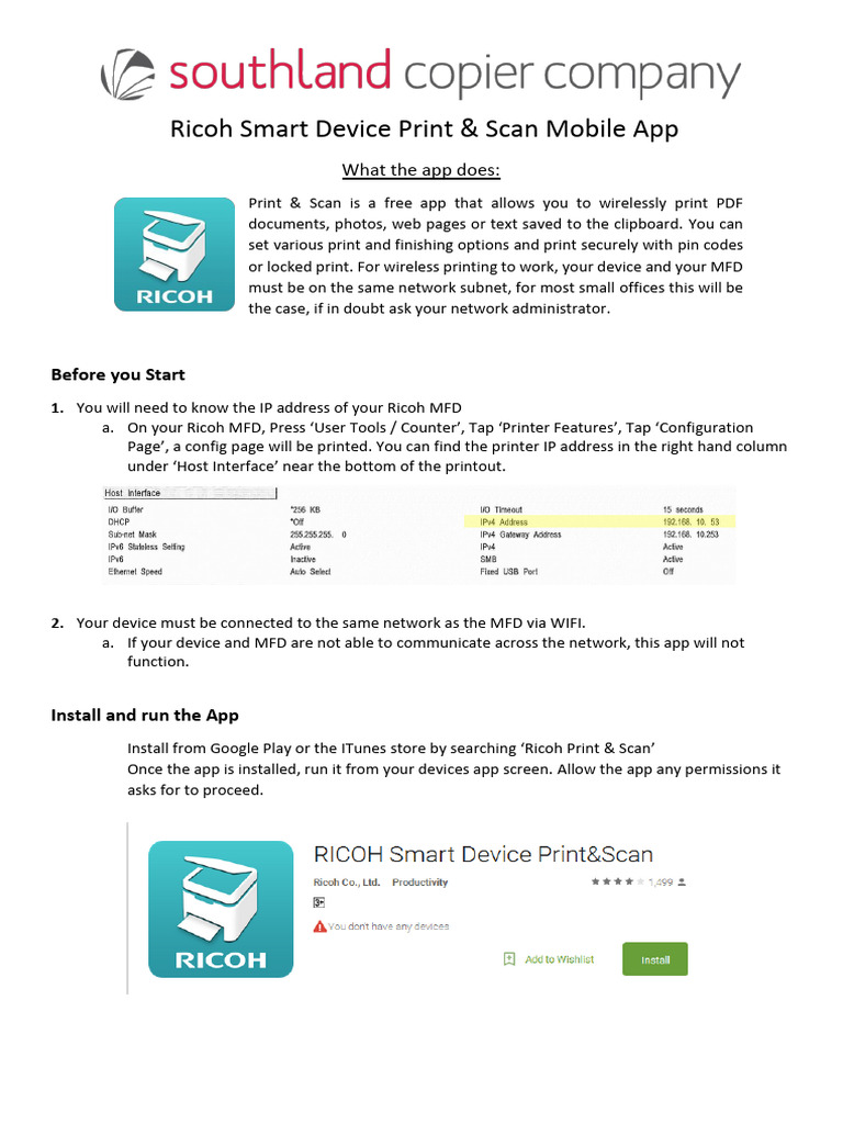 PrintScan_Mobile | PDF | Ios | Mobile App