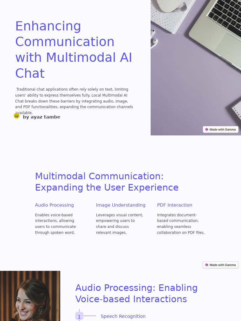 Enhancing Communication With Multimodal AI Chat | PDF | Communication | Artificial Intelligence