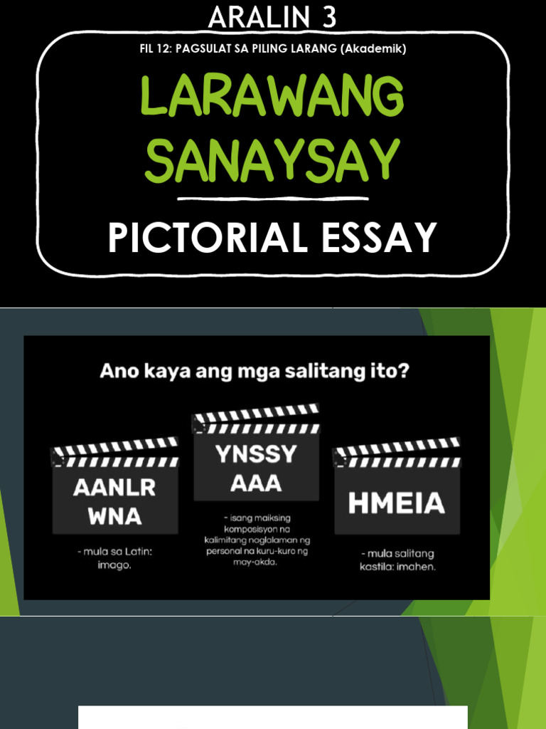 Fil12Q2 Pictorial Essay | PDF