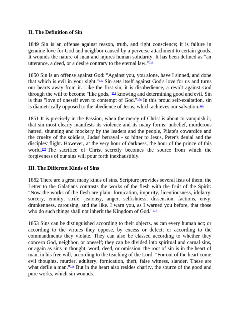 Types and Gravity of Sin | PDF | Religious Belief And Doctrine | Theology