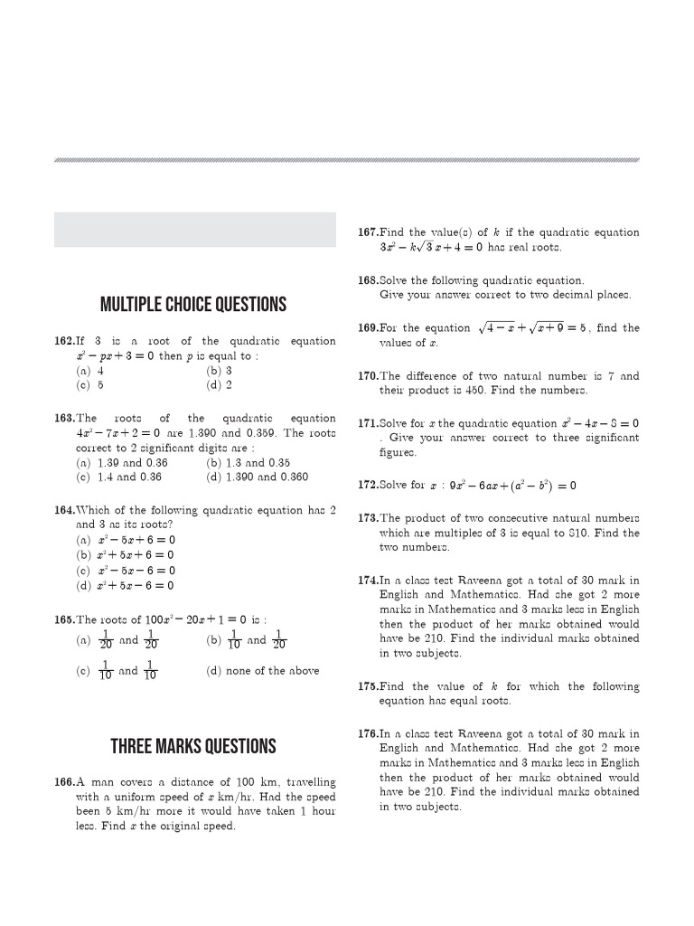 icjemachew05 | PDF | Quadratic Equation | Equations
