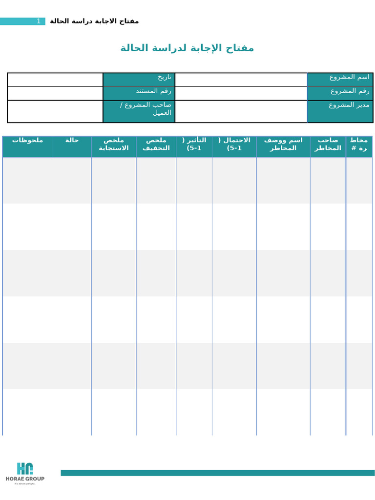 Risk Register - Worksheet - Risk Management L3 | PDF