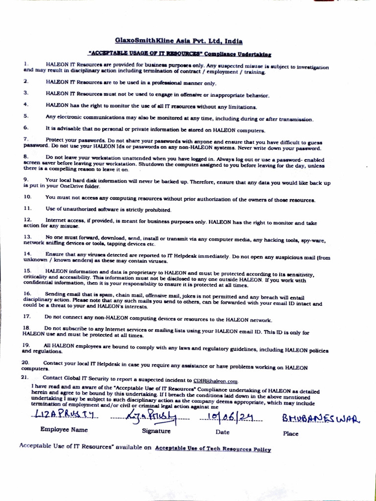 IT Consent | PDF | Computer Security | Security