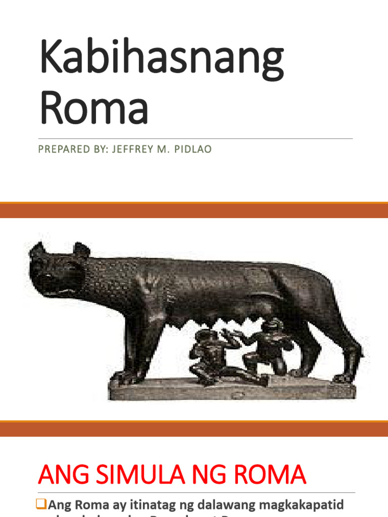 Kabihasnang Roma | PDF
